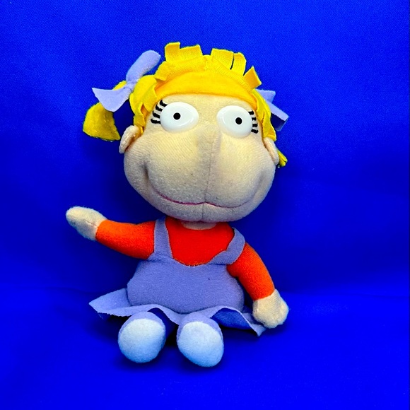 Mattel | Toys | Vintage Nickelodeon Rugrats Angelica Plushie | Poshmark